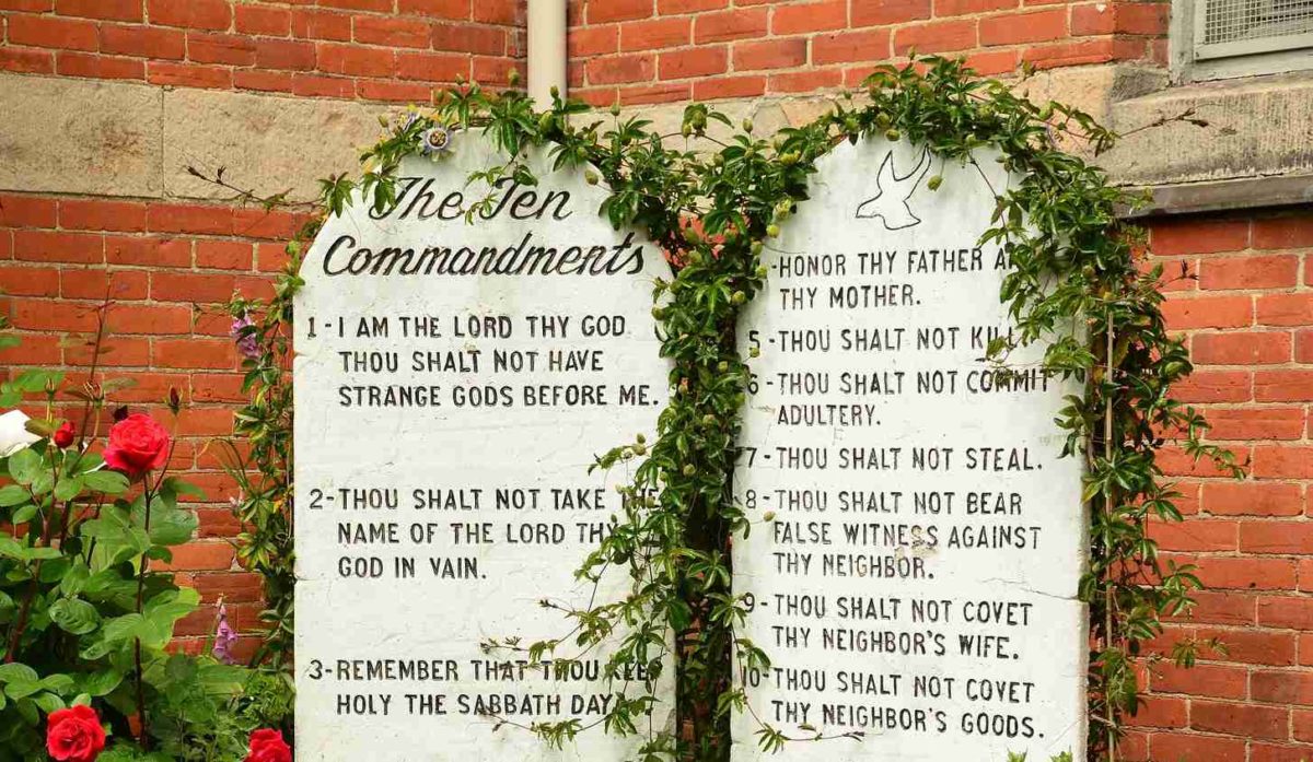 20 questions about the Ten Commandments in the Bible quiz