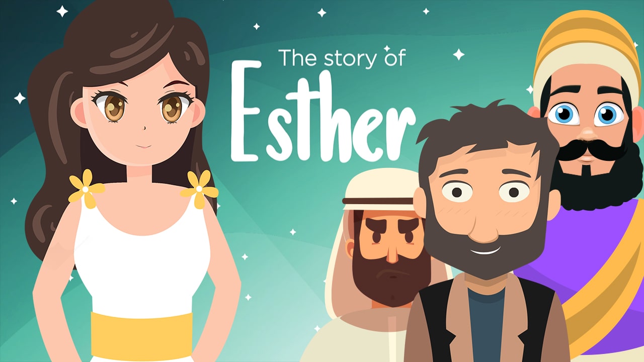 See the fun & inspiring Queen Esther cartoon video